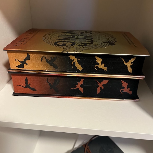 Custom Sprayed Edge Book, Stenciled Edges, Fore Edge Painting, Special ...