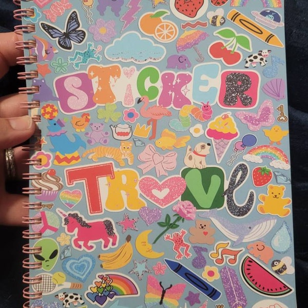 Adult Sticker Album, Sticker Book for Adults, Sticker Book, Sticker ...