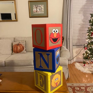 Alphabet & Number Blocks 10x10 Life Size Blocks for - Etsy UK