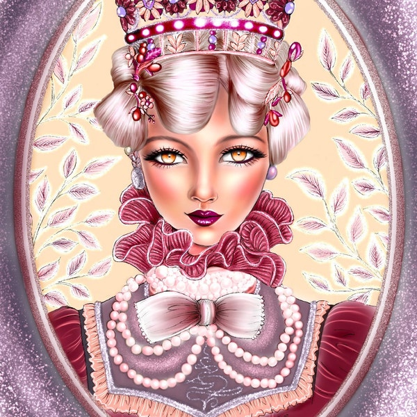 Little Queen (bundle Pack) Coloring Pages, by Dinny M. Sidik - Etsy