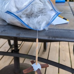 5/8 Maple Mini Glider Turkish Drop Spindle - Etsy