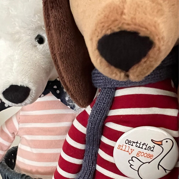 Certified Silly Goose Pin, Silly Goose Club, Goose Meme Pin, Funny ...