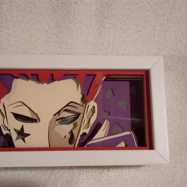 JJK Gojo Geto Anime Light Frame Box Painting Decor - Etsy