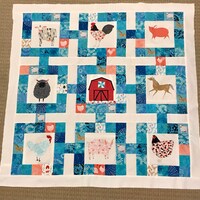 Barn Quilt Block, Paper Pieced Quilt Pattern, PDF Pattern, Instant ...