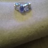 Genuine 6 Ray Blue Sapphire Star Ring 925 Sterling Silver Ring Blue ...