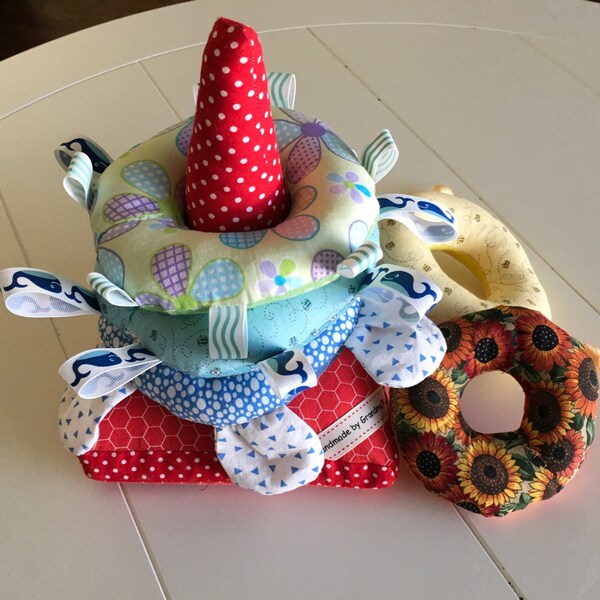 Ring Stacker Soft Toy, Immediate Download of Pdf Sewing Pattern - Free ...