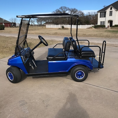 4pc Led BLUE Golf Cart Kart Neon Under Body Underglow Light 12V Custom ...