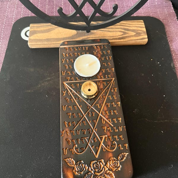 Seal of Archangel Gabriel Wall Altar for Sacred Space and Offerings ...