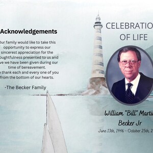 Tri Fold 8.5 X 11 Funeral Program Template Pittsburgh Steelers Fans ...