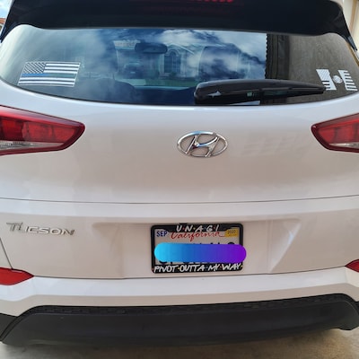 Personalized / Customized Friends TV Show Style Aluminum Car License ...