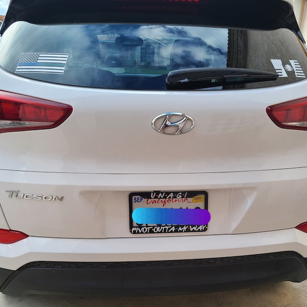 Personalized / Customized Friends TV Show Style Aluminum Car License ...
