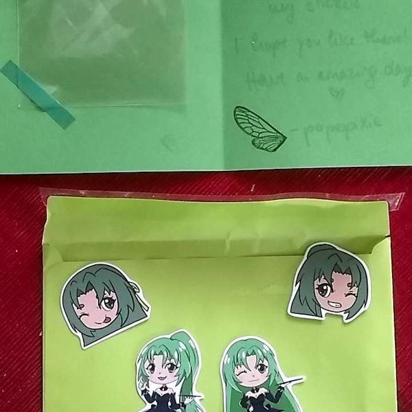 Satoko & Rika Magical Girl Sticker Higurashi No Naku Koro Ni - When ...