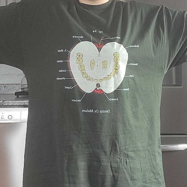 The Magnus Archives Shirt, Anatomy Class Shirt, Teeth Apple,jonathan ...