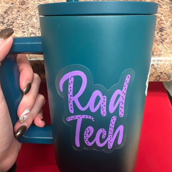 Clear Colorful Radiology Symbol Sticker, Radiology Sticker, Radiology ...