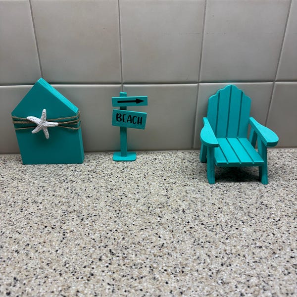 Welcome Home Mini Birdhouse, Farmhouse Tiered Tray Decor, - Etsy