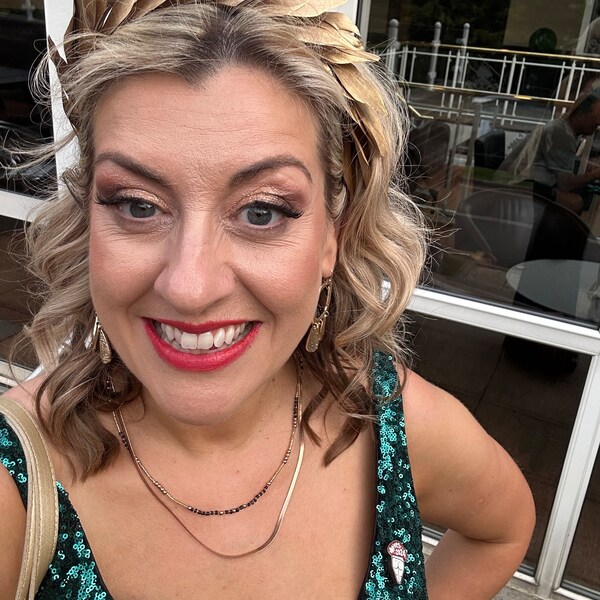 Gold Feather Crown/ Gold Feather Headband/ Gold Statement Headpiece ...