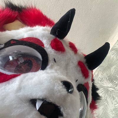 Kig Fur Head, Cute Furry Mask Head, Furi Cos, New Fur Suit Head, Kig ...