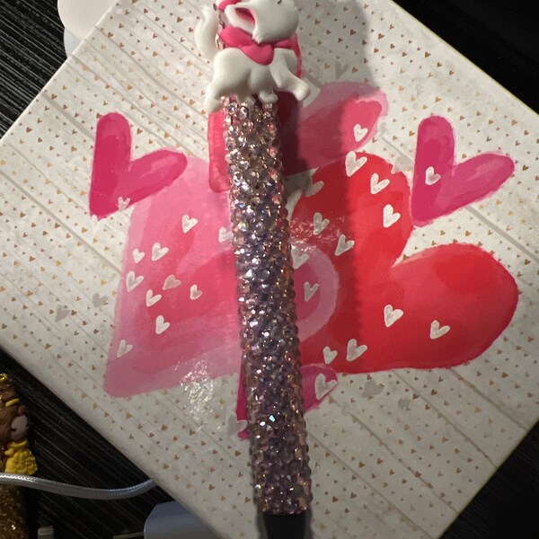 Custom Bling Lid, Character Bling Lids, Minnie Bling Lids, Minnie Mouse ...