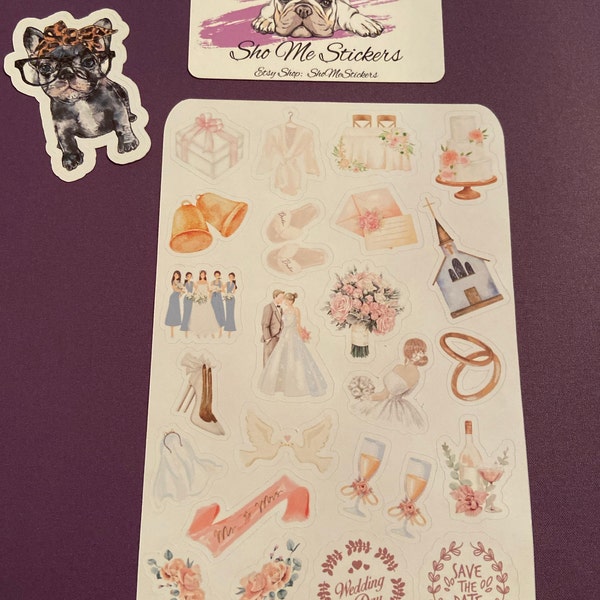 Bingo Stickers, Bingo, Journal and Planner Stickers, Gambling Stickers ...