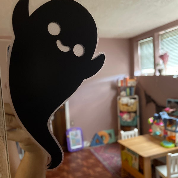Halloween Ghost Silhouette Window Sticker Pack, Ghost Window Stickers ...