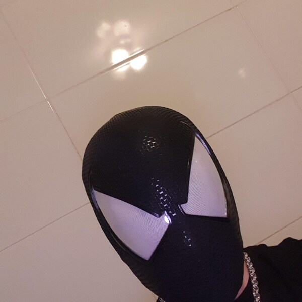 Spider Man 2 Black Mask, Amazing Spider Man, Cosplay, Halloween Gift ...
