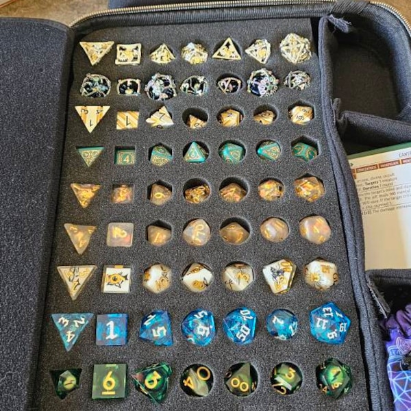 RPG Organizer Binder Case | D&D Storage for Dice and Miniatures | Gift ...