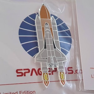 Artemis 1 Space Launch System SLS Rocket Enamel Pin Lapel Brooch NASA Scientist / Astronaut ...