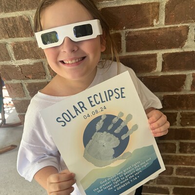 PRINTABLE Earth Day Handprint Art Craft Gift God's Creation Childs ...