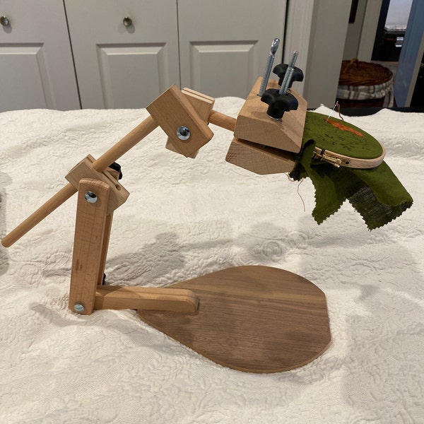 Siesta Master Embroidery Seat Stand, High Quality Wood Seat Stand, Hand ...