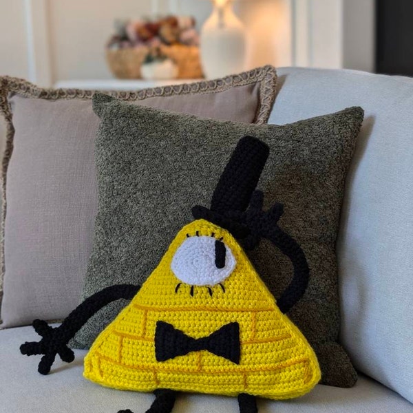 Crochet Pattern Bill Cipher Inspired Plushy Etsy