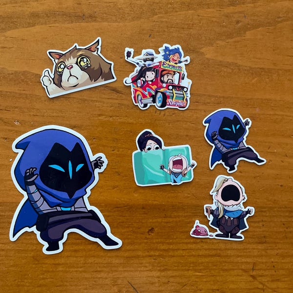 Cypher/sova Defuse Deception Valorant Spray Waterproof Sticker - Etsy