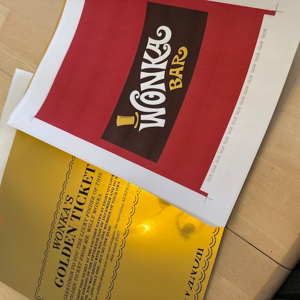 Editable Golden Ticket - Printable Template - Willy Wonka Party ...