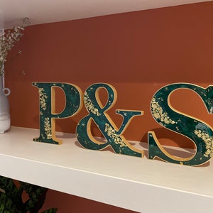 Made to Order Freestanding Letters Resin on MDF Custom - Etsy