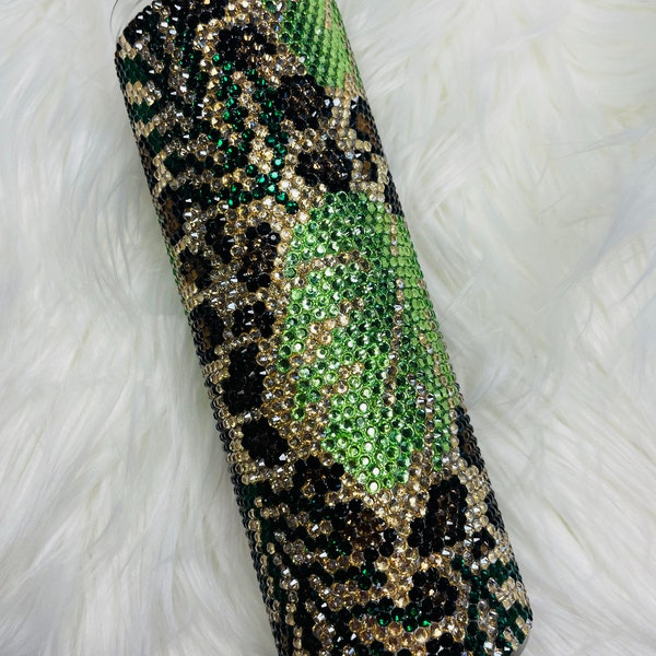 Leopard Print Repeating Triangle Rhinestone Pattern_rhinestone Pattern ...