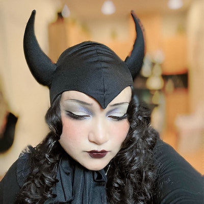 Devil Hood Red Devil Hood Vintage Devil Hood Devil Bonnet - Etsy