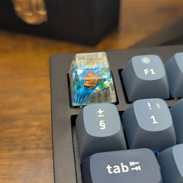 Mystery Forest Keycap, Nature Keycap, Landscape Keycap, Artisan Keycap ...