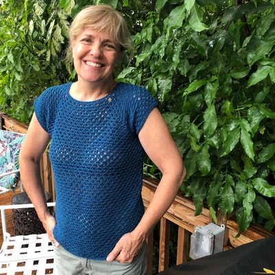 Maria Top Crochet Pattern PDF Instant Digital Download - Etsy