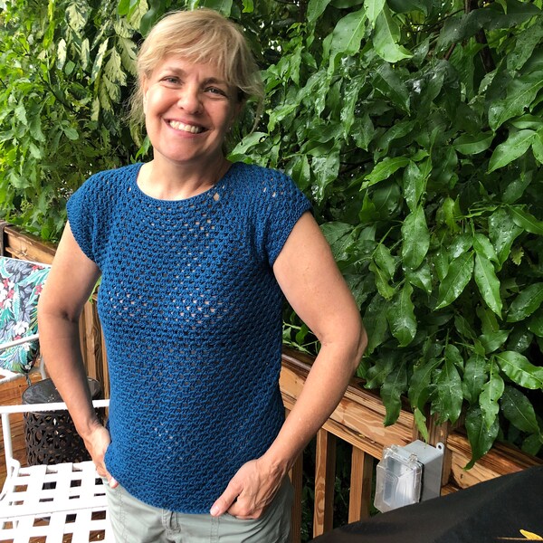 Maria Top Crochet Pattern - PDF Instant Digital Download - Etsy