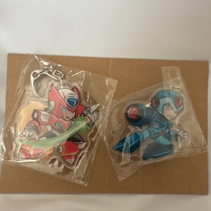 MMX X and Zero Acrylic Charms - Etsy