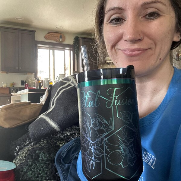 Stem-themed Engraved Owala Water Bottle - Custom Science & Tech Design ...