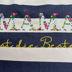 Machine Embroidery LETTER R Uppercase 15cm/6tall Dainty - Etsy