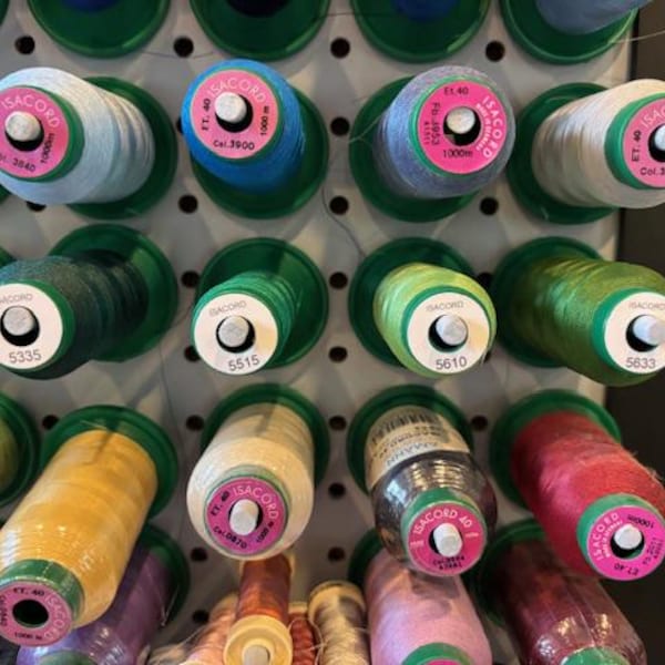 Isacord Spool Stickers | Embroidery Thread | Spool Sticker | Easy-to ...