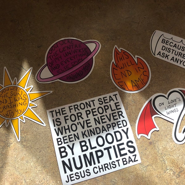 Carry on Stickers - Etsy