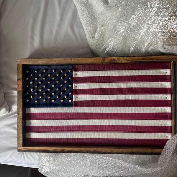 Thin Red Line Fire Hose Flag - Etsy