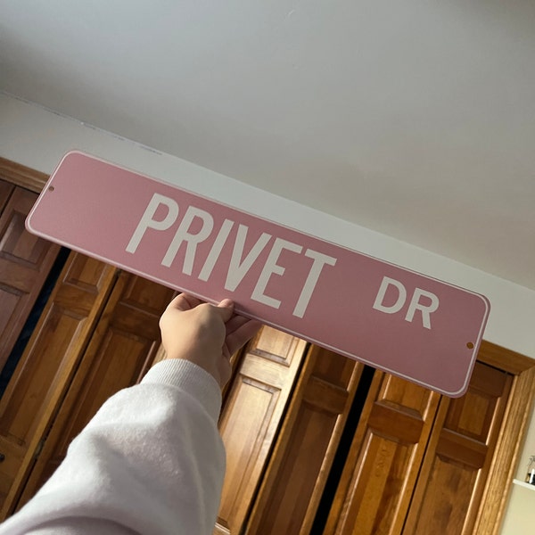 Personalized 4x18 Baby Pink Street Sign ANY TEXT Customized Cute ...