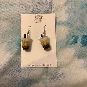 Boba Keychains Dalgona/sea Salt Series Bubble Tea Keychain - Etsy