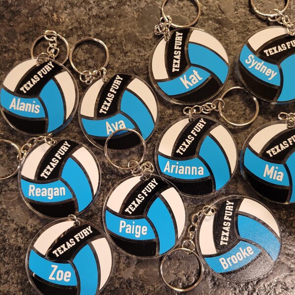 Volleyball Sign With Player Name and Number / Volleyball Decorations ...