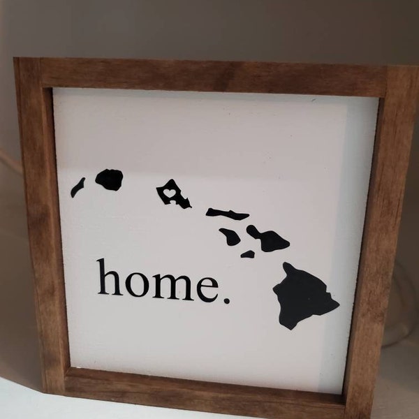 State Home Sign / Any State Available / Farmhouse Sign / Virginia Home ...