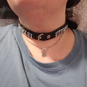 Queen of Spades Elastic Choker or Pendant Necklace. QOS. | Etsy