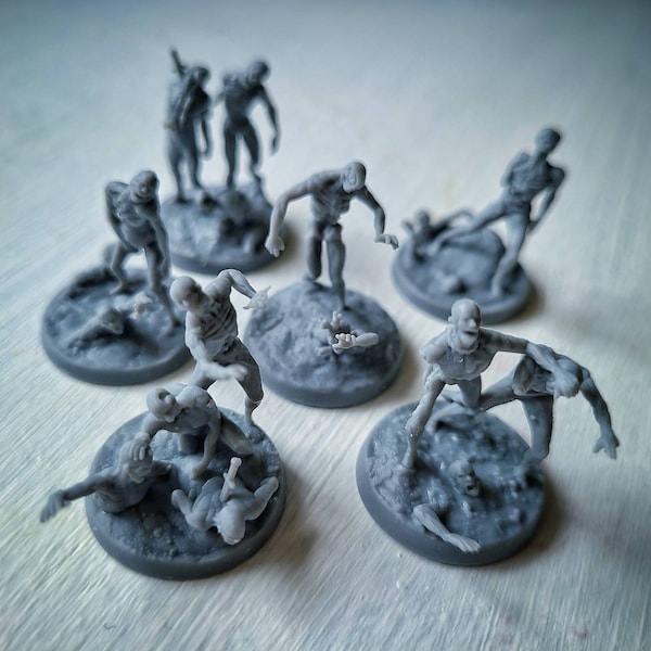 Zombie Horde - Mini Monster Mayhem Wargaming Miniatures Games Undead D ...